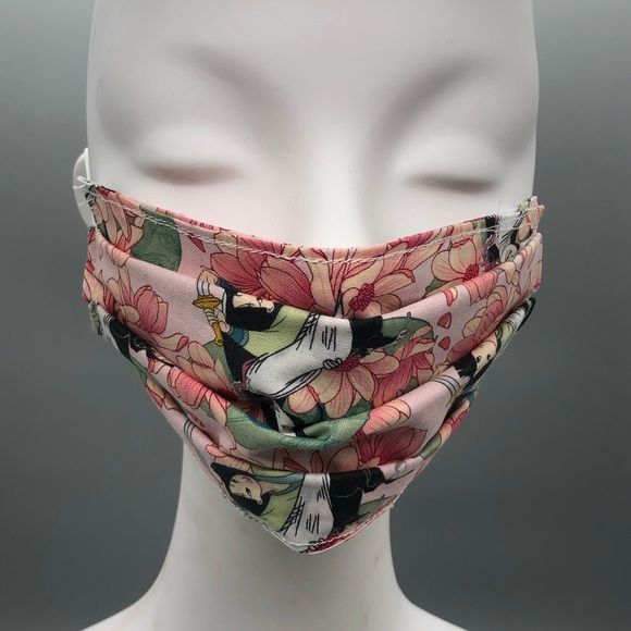 Accessories | Disney Mulan Face Mask 10 Cotton | Poshmark
